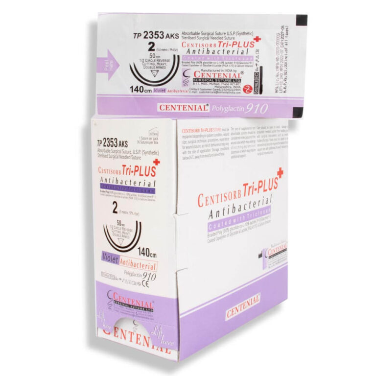 CENTISORB Tri-PLUS + – CENTENIAL SURGICAL SUTURE LTD.
