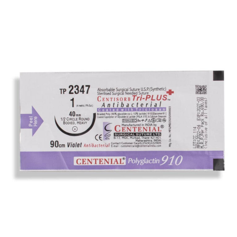 CENTISORB Tri-PLUS + – CENTENIAL SURGICAL SUTURE LTD.